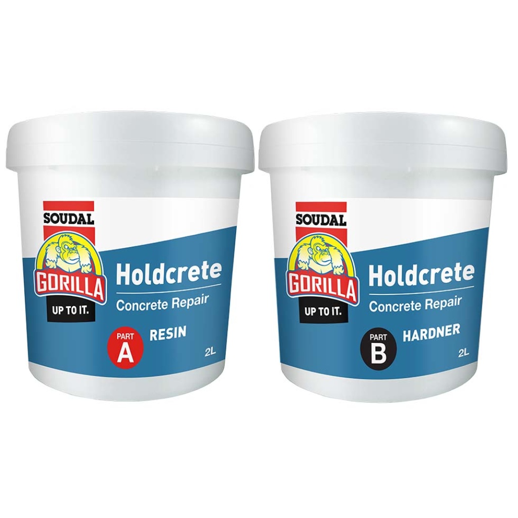 Gorilla Holdcrete Epoxy Concrete Repair Kit 4Lt - Trade Products