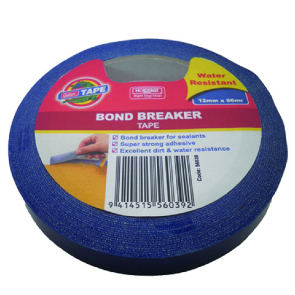 Gator Bond Breaker Tape 12mm x 66mr Blue - Trade Products