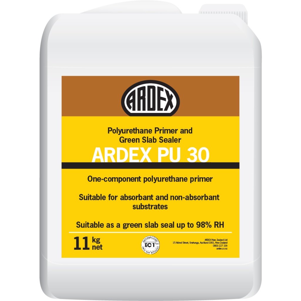 ARDEX PU 30 Polyurethane Primer & Green Slab Sealer 11kg - Trade Products