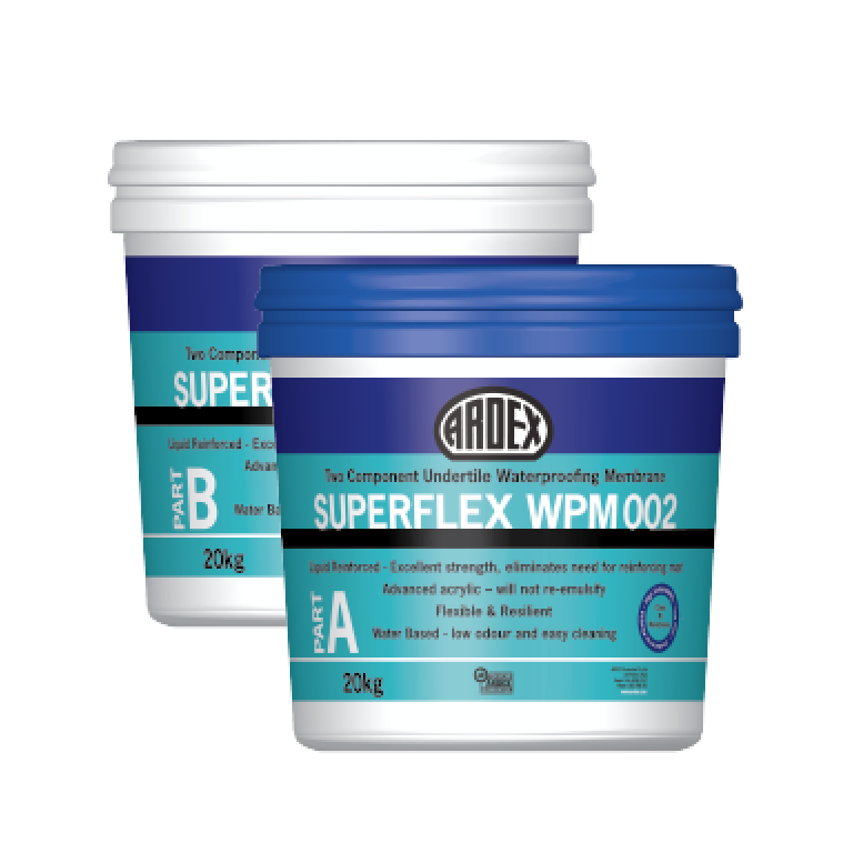 Ardex WPM002 Two Part Undertile Membrane 20Kg + 20Kg - Trade Products
