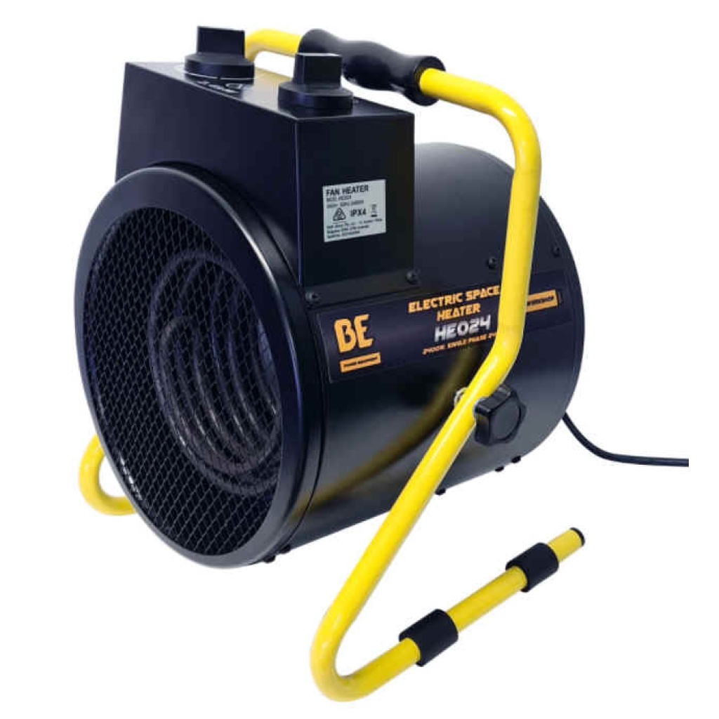 Electric Fan Heater - Single Phase 2.4kW - Trade Products