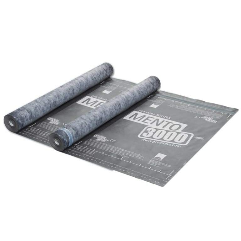Pro Clima SOLITEX MENTO 3000 Roof Weather Resistive Barrier 1.5m x 50m ...